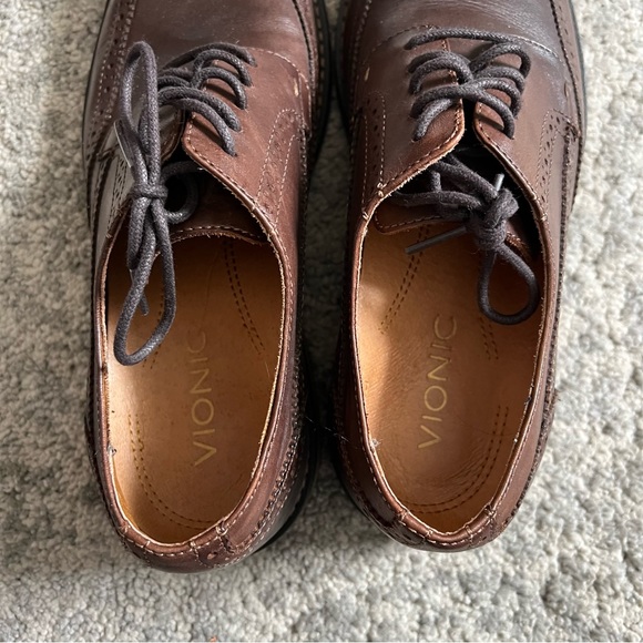 Vionic | Shoes | Nwt Vionic Mens Brown Oxford Shoes | Poshmark